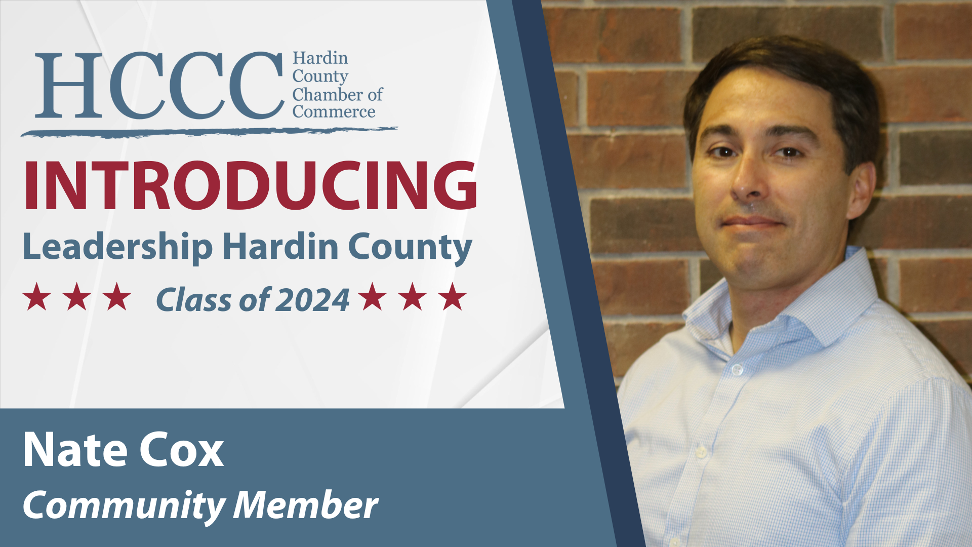Introduction – Nate Cox | Hardin County Chamber of Commerce
