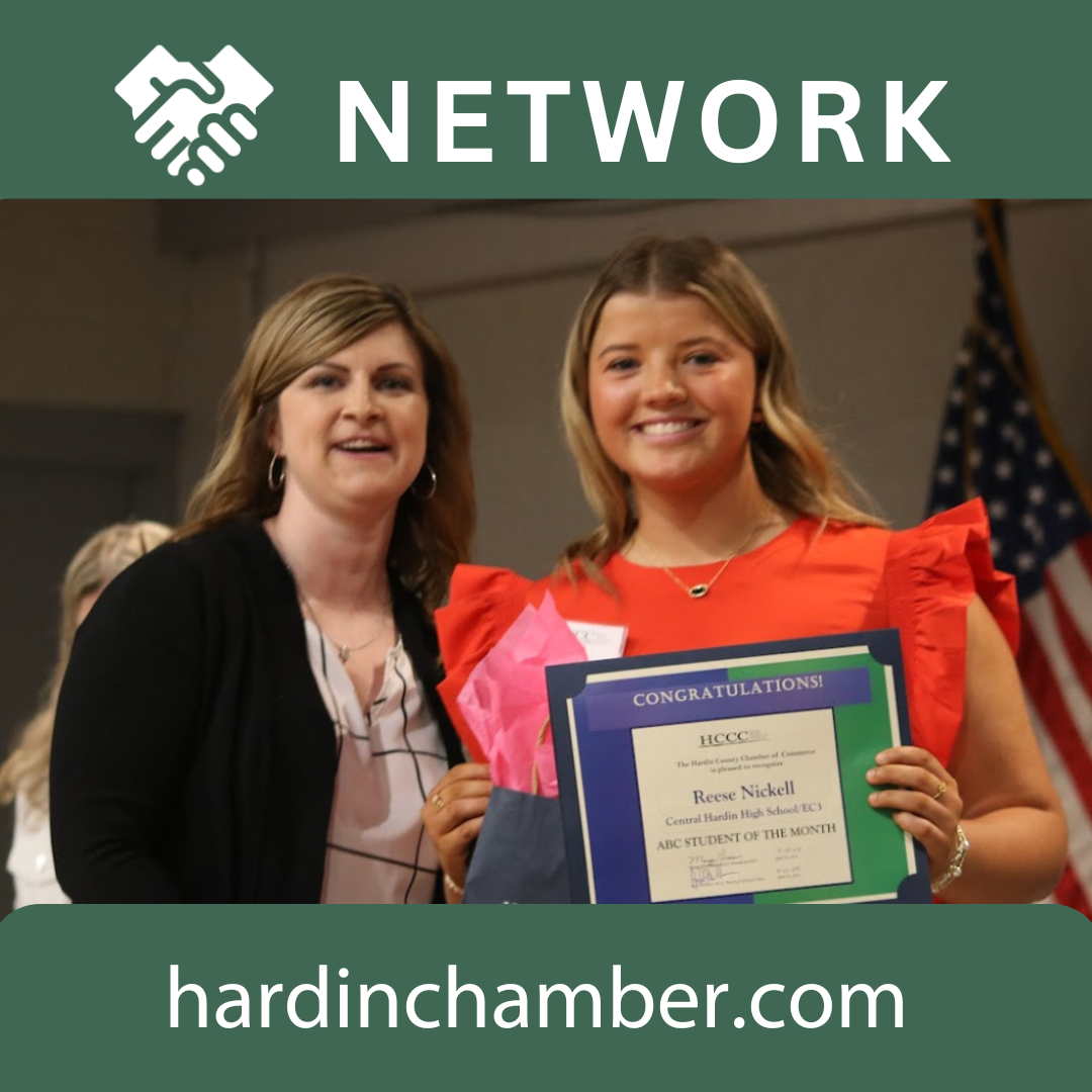 Reese Nickell the April Student of the Month | Hardin County Chamber of ...